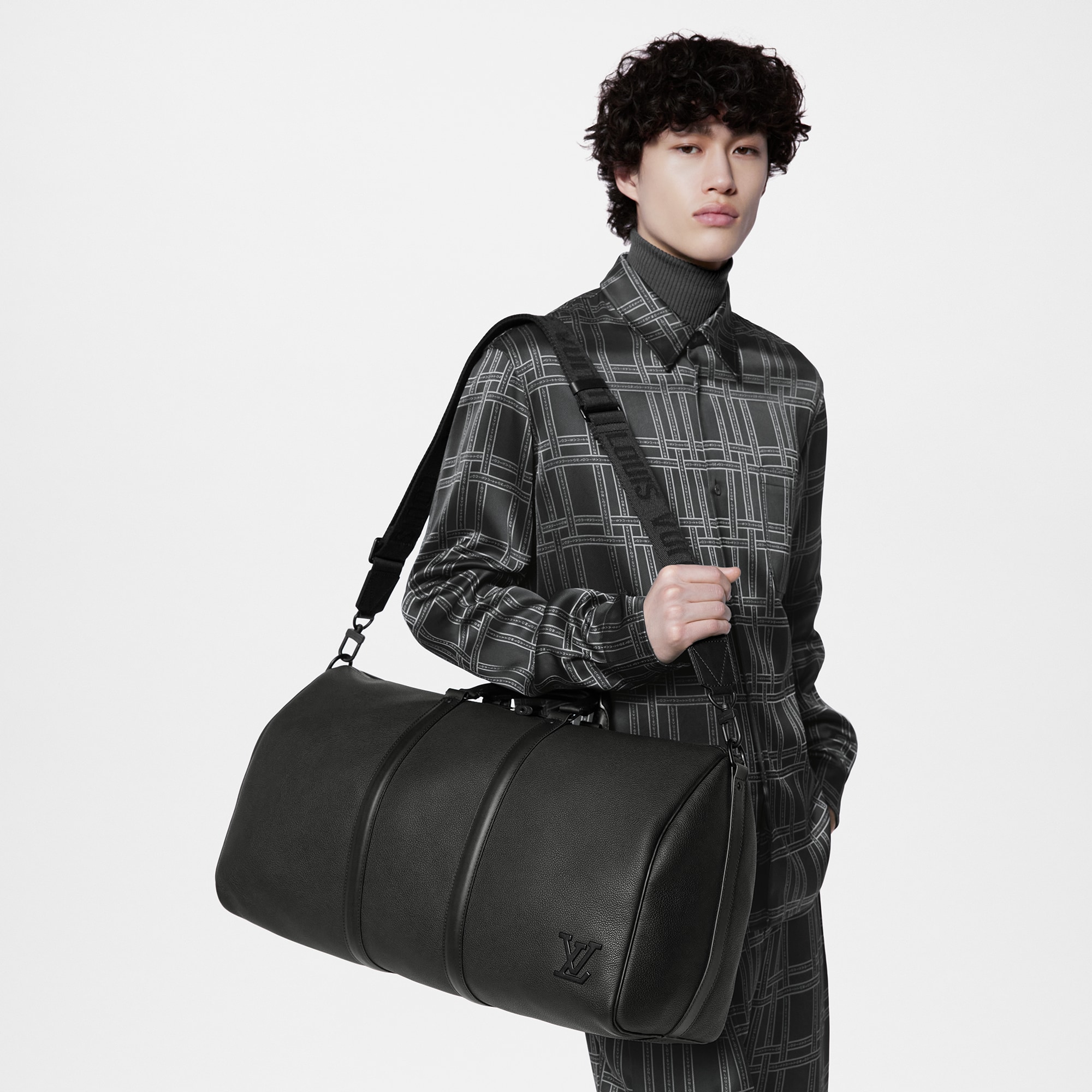 KEEPALL BANDOULIÈRE 50 旅行袋 - LVLV Aerogram | 路易威登LOUIS VUITTON官方线上旗舰店